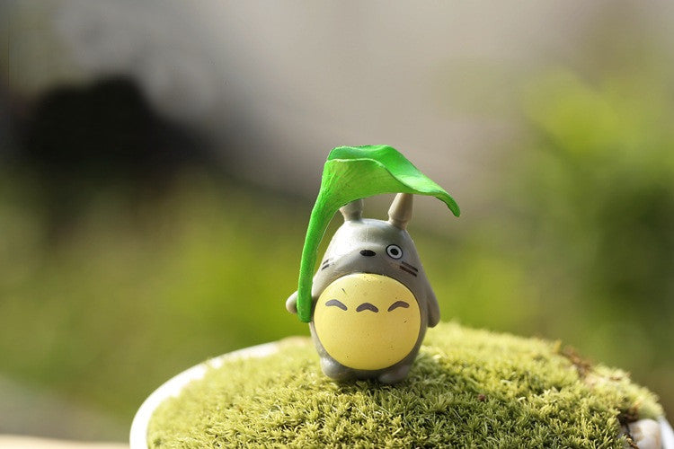 Miniature Totoro Character Set (9 pcs) – Micro Landscape Design